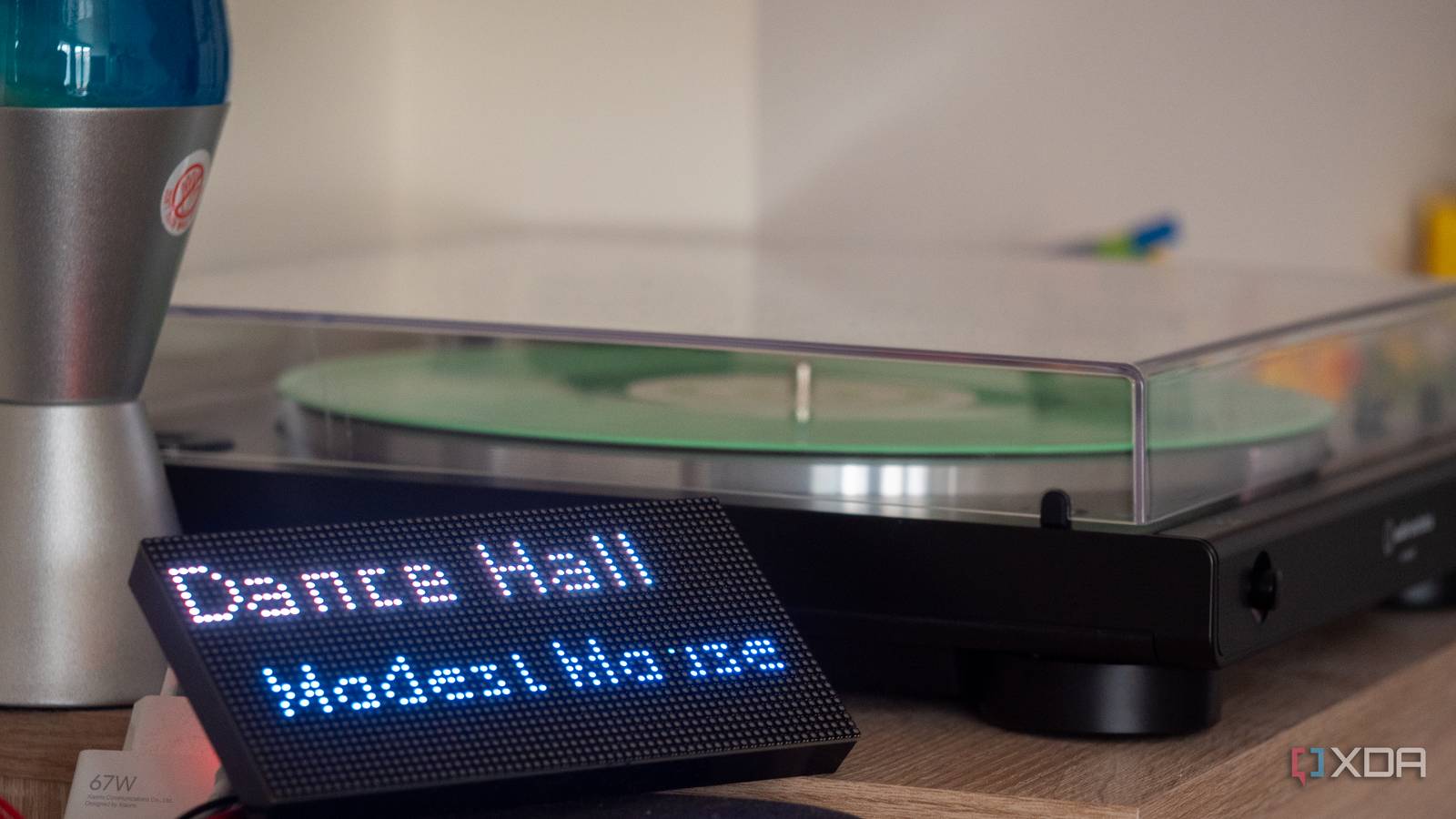 I built a $30 "Now Playing" display for my record player with an ESP32 ...
