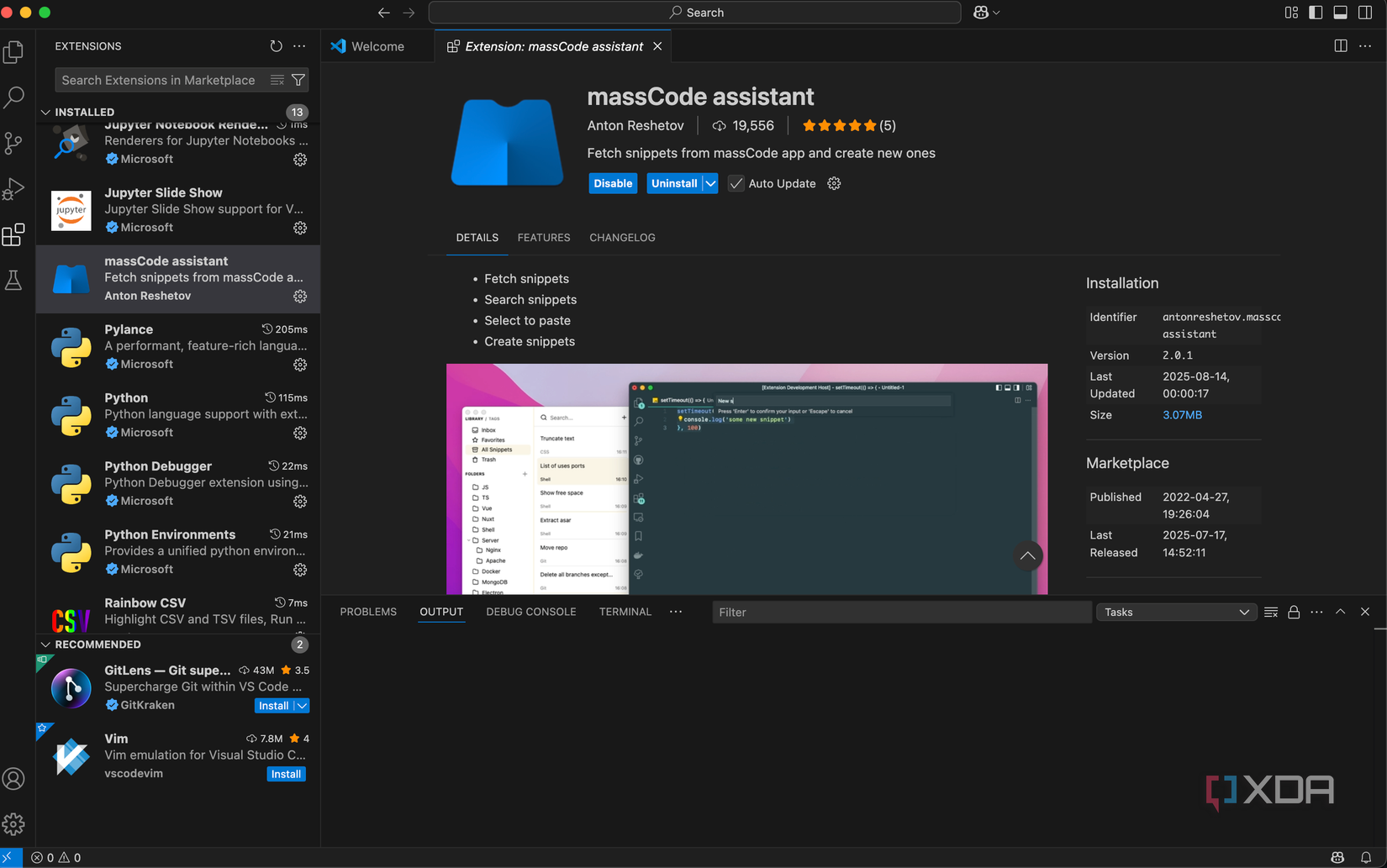 This self-hosted tool is perfect for code snippets, and even has a VS ...