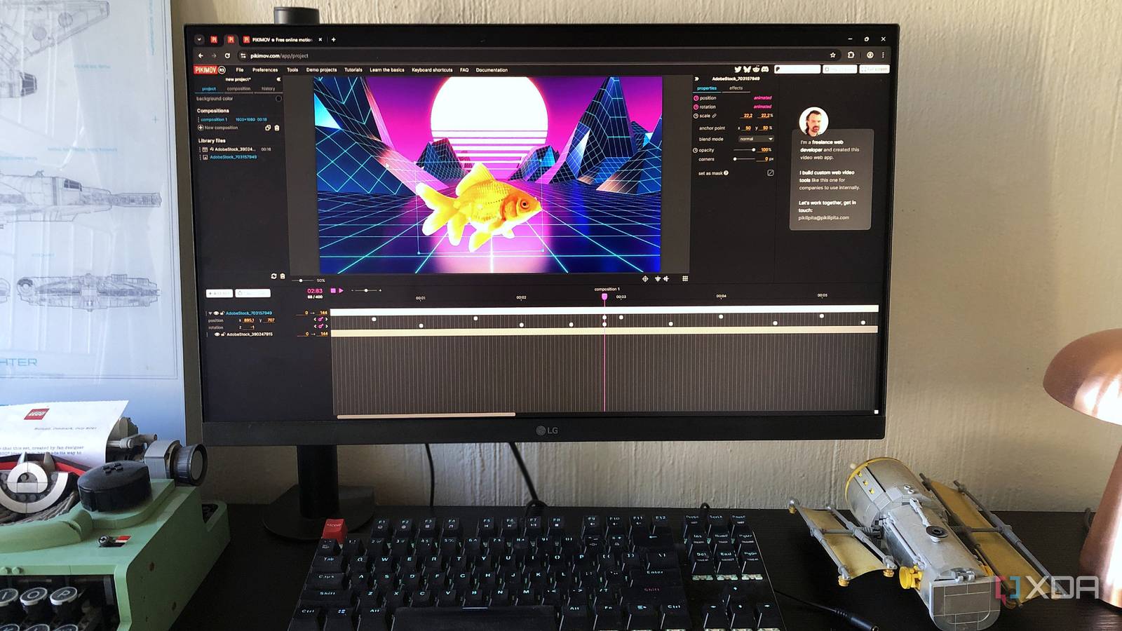 I found a free motion graphics editor that might finally replace After ...