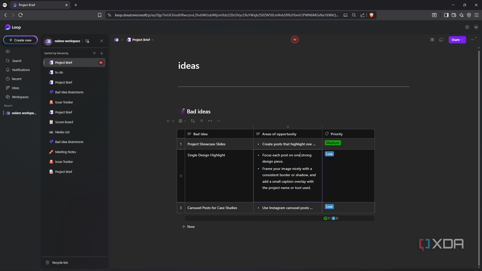 I paired Perplexity with Microsoft Loop, and it turned into my smartest ...