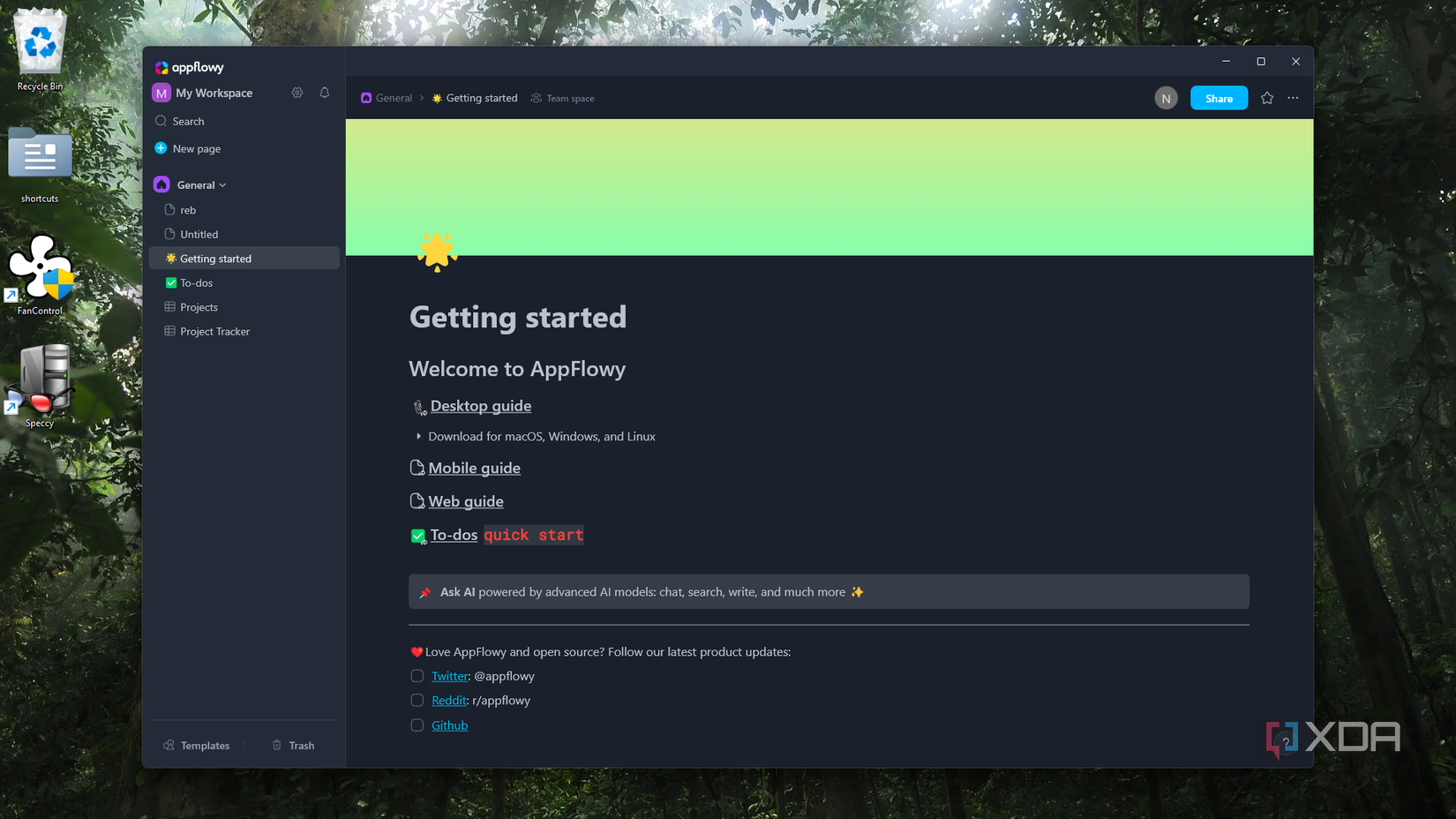 I discovered this open-source productivity app by accident, and it ...