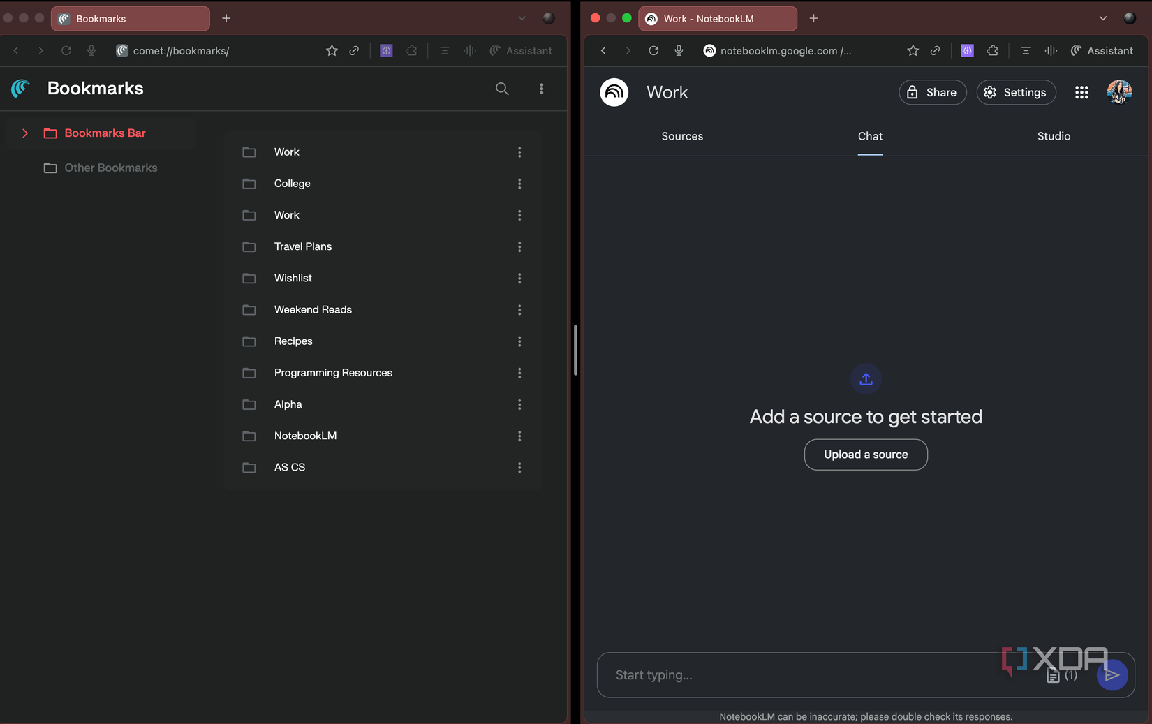 I tried replacing Chrome bookmarks with NotebookLM, and my browser no ...