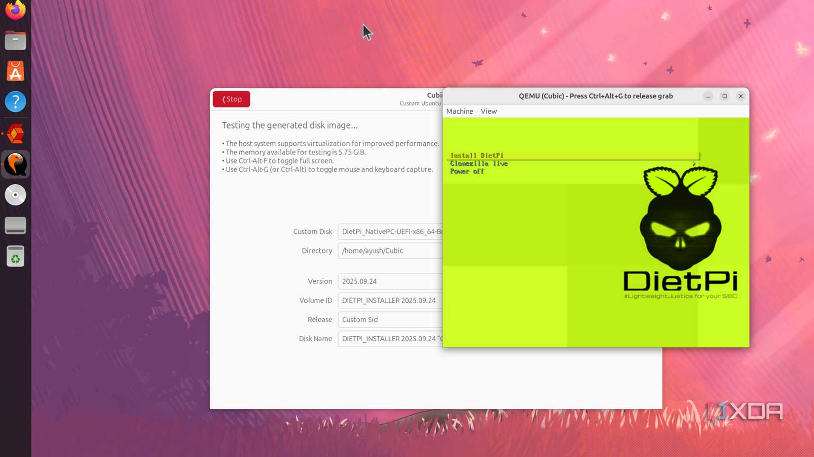 This tool helped me create a USB image with everything I need for the ...