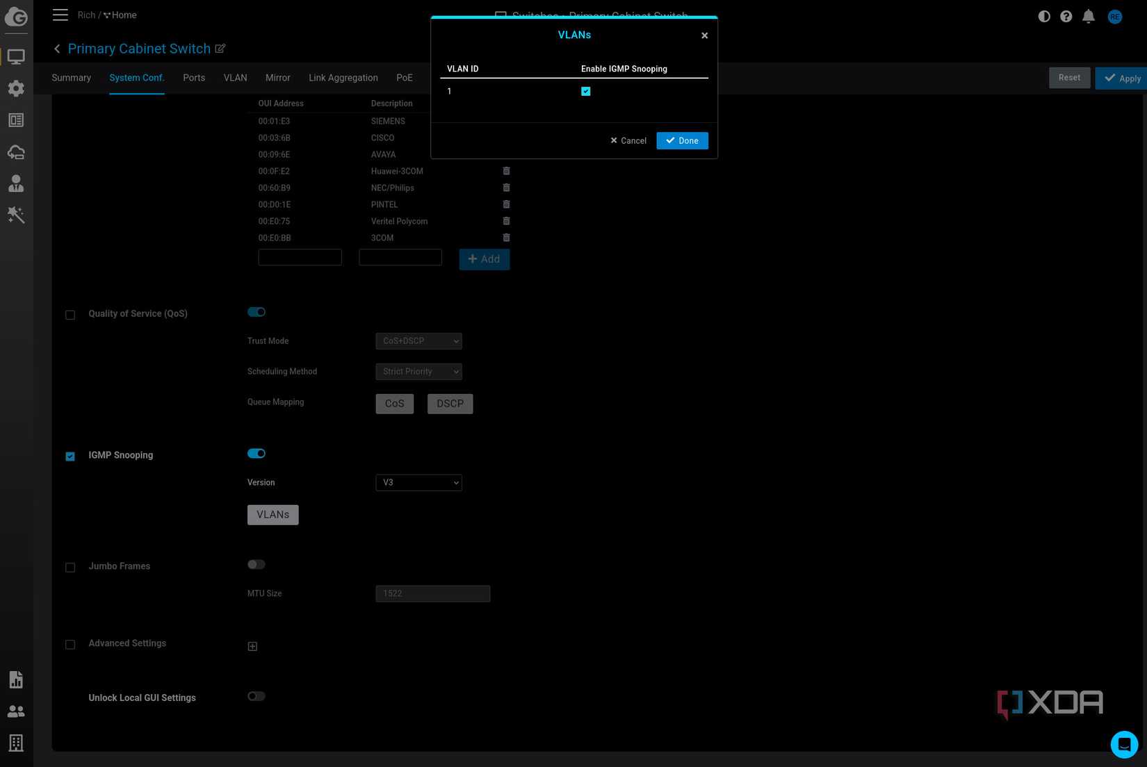 Some more advanced features to enable on your managed switch (that aren ...