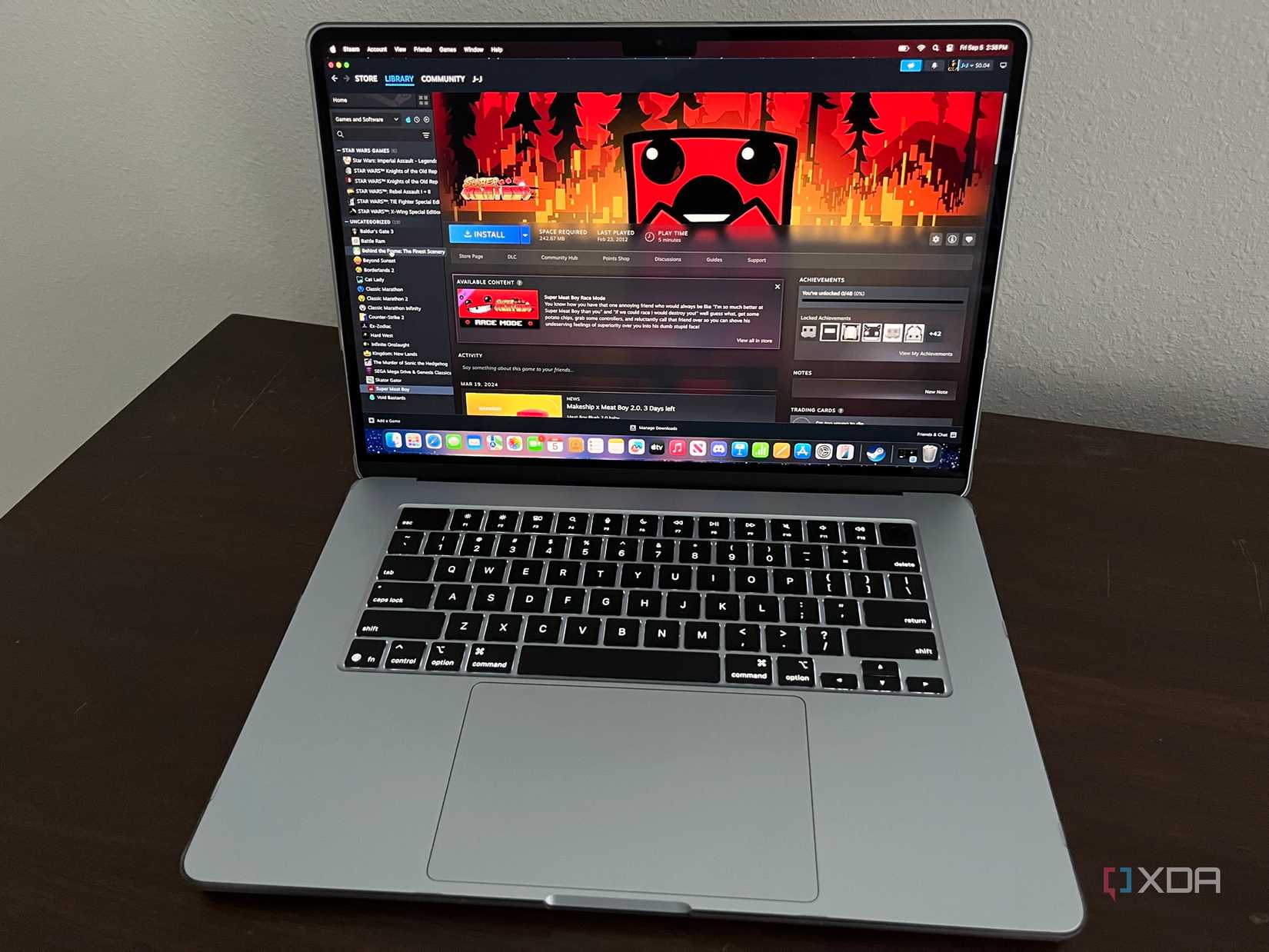 I really regret installing Steam on my MacBook