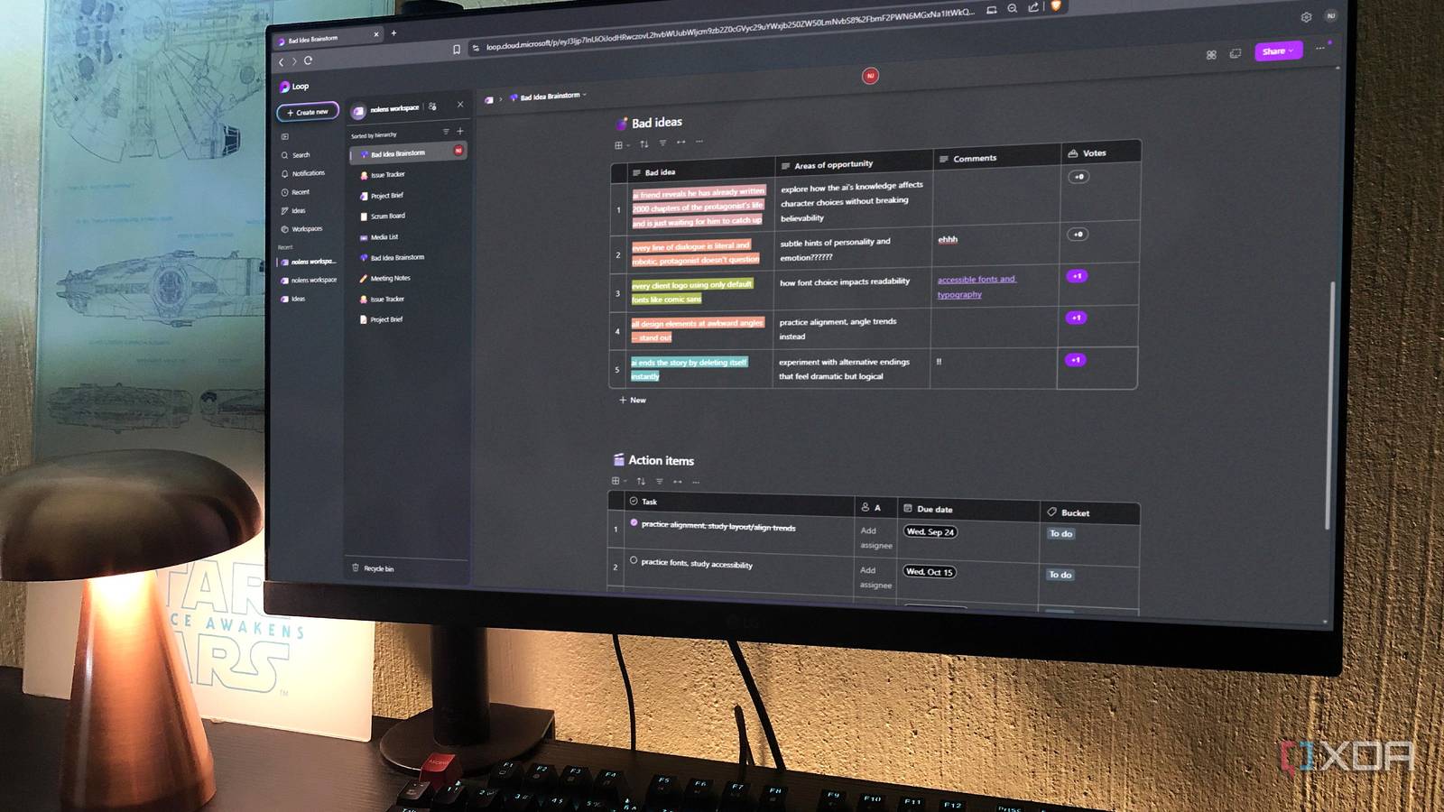 5 Microsoft Loop templates I use to manage all my personal projects