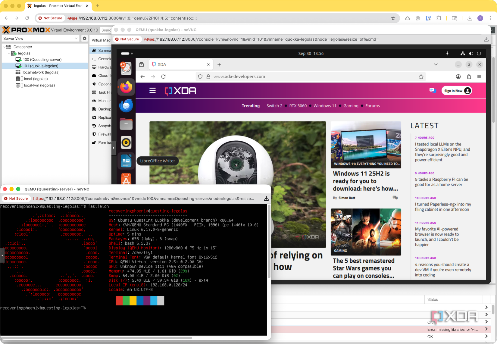 This mini PC running Proxmox is the ultimate portable home lab setup