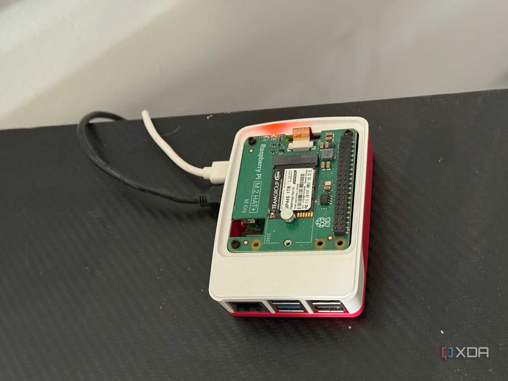 I built a pocket NAS with a Raspberry Pi and an NVMe drive