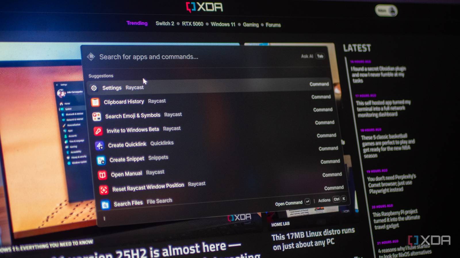 I've been using Raycast on Windows, and I'm finally a believer
