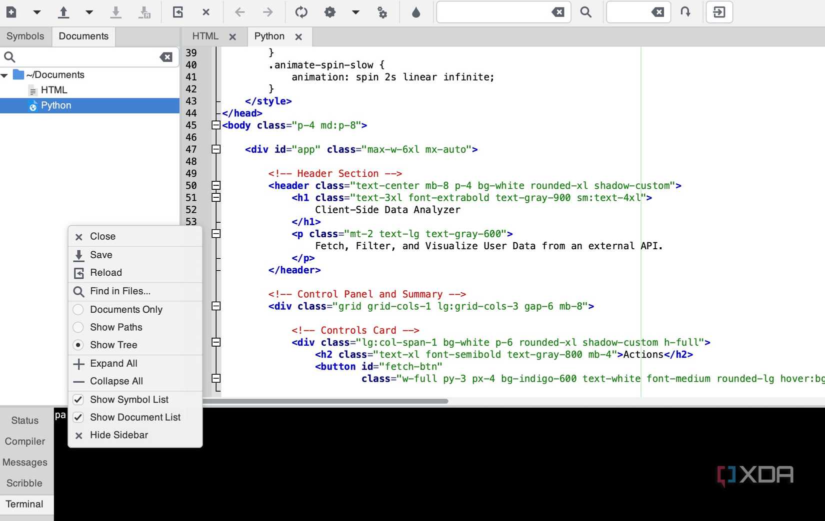 This lightweight IDE runs on basically everything, and it supports custom plugins