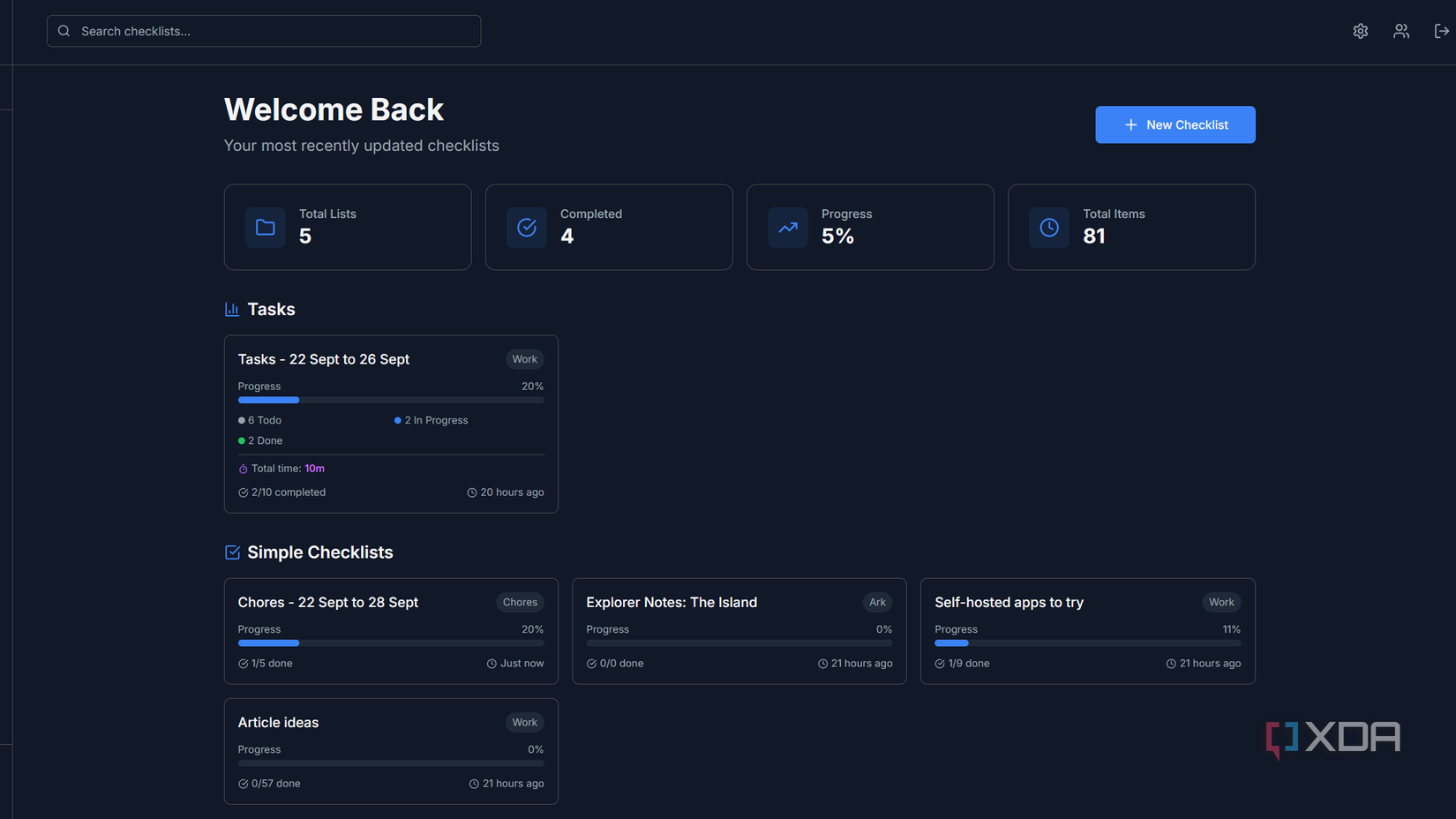 This Simple Self Hosted App Is Perfect For Your Checklists And Notes