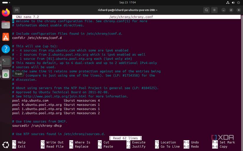Using my own NTP server for precise time synchronization