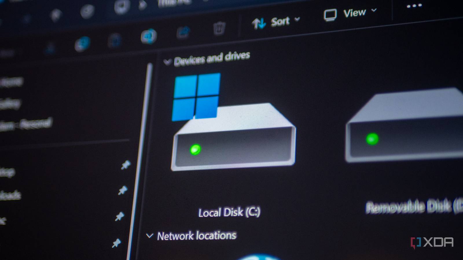 Windows lives on the C: drive, and the reason it's not called A: or B: goes back to the 1970s