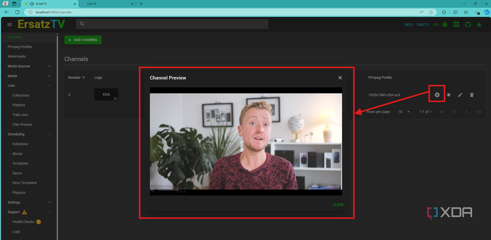 I rolled all my favorite YouTube videos into a local-first TV channel ...