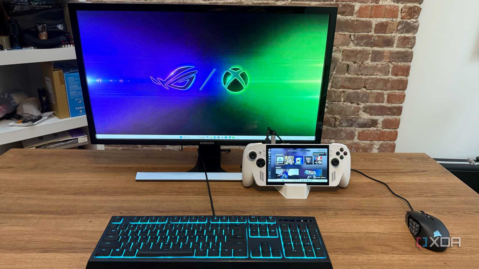 I turned ROG Xbox Ally into a full-fledged desktop, and it's better ...