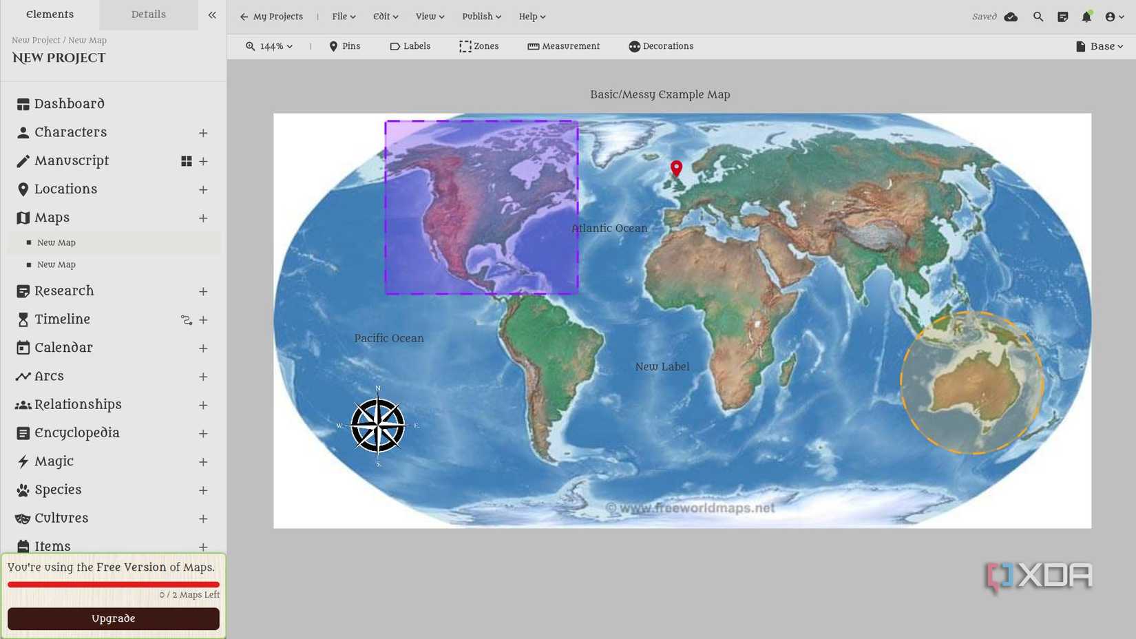 This cloud-based writing app is the ultimate world-building tool