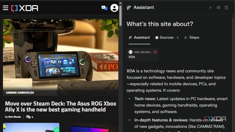 3 Comet browser features that made me switch from Chrome