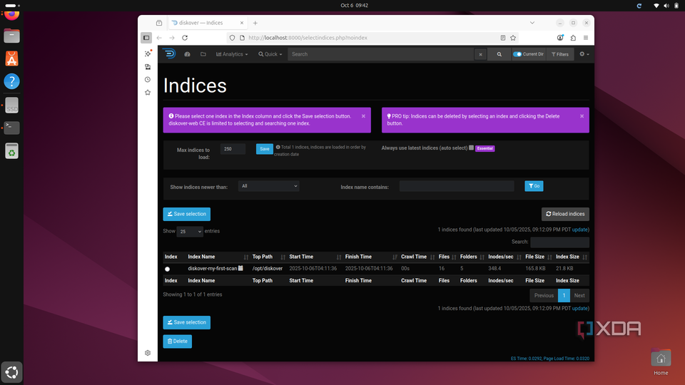 Diskover is a free, self-hosted tool that can index all of your files on every device