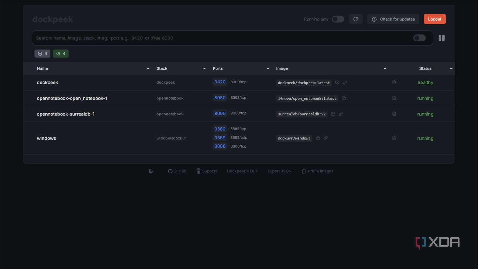 I replaced Docker Desktop with a new dashboard and I won’t go back