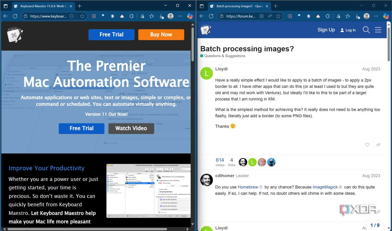 I turned ImageMagick into a quick and easy image editor for every need ...