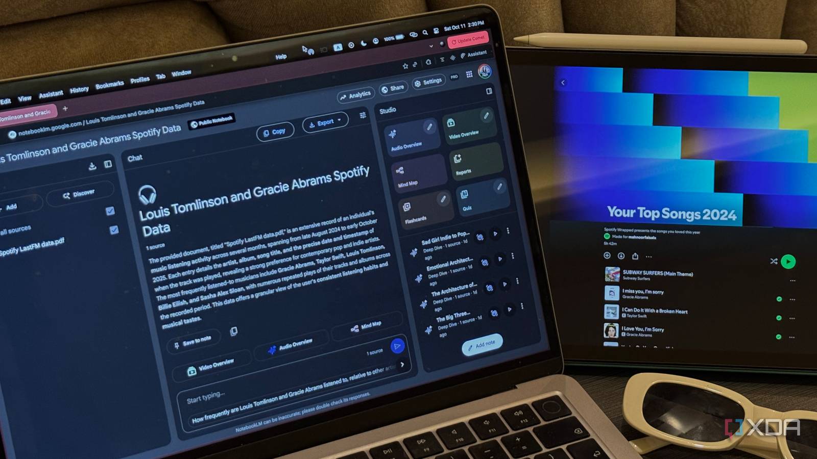 I used NotebookLM to make my own Spotify Wrapped 2024 podcast, and it’s ...