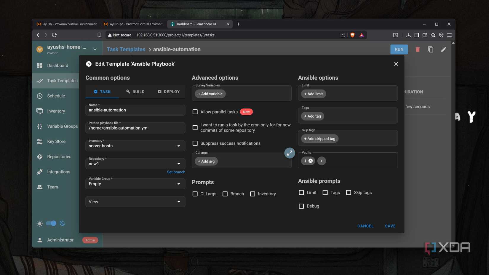 I started using Ansible to configure everything, and now I don't want ...