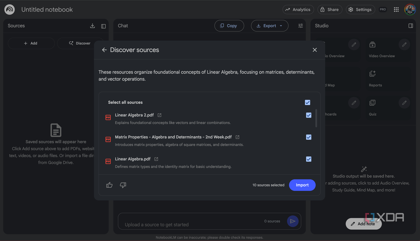 NotebookLM can now search your Google Drive for sources instantly