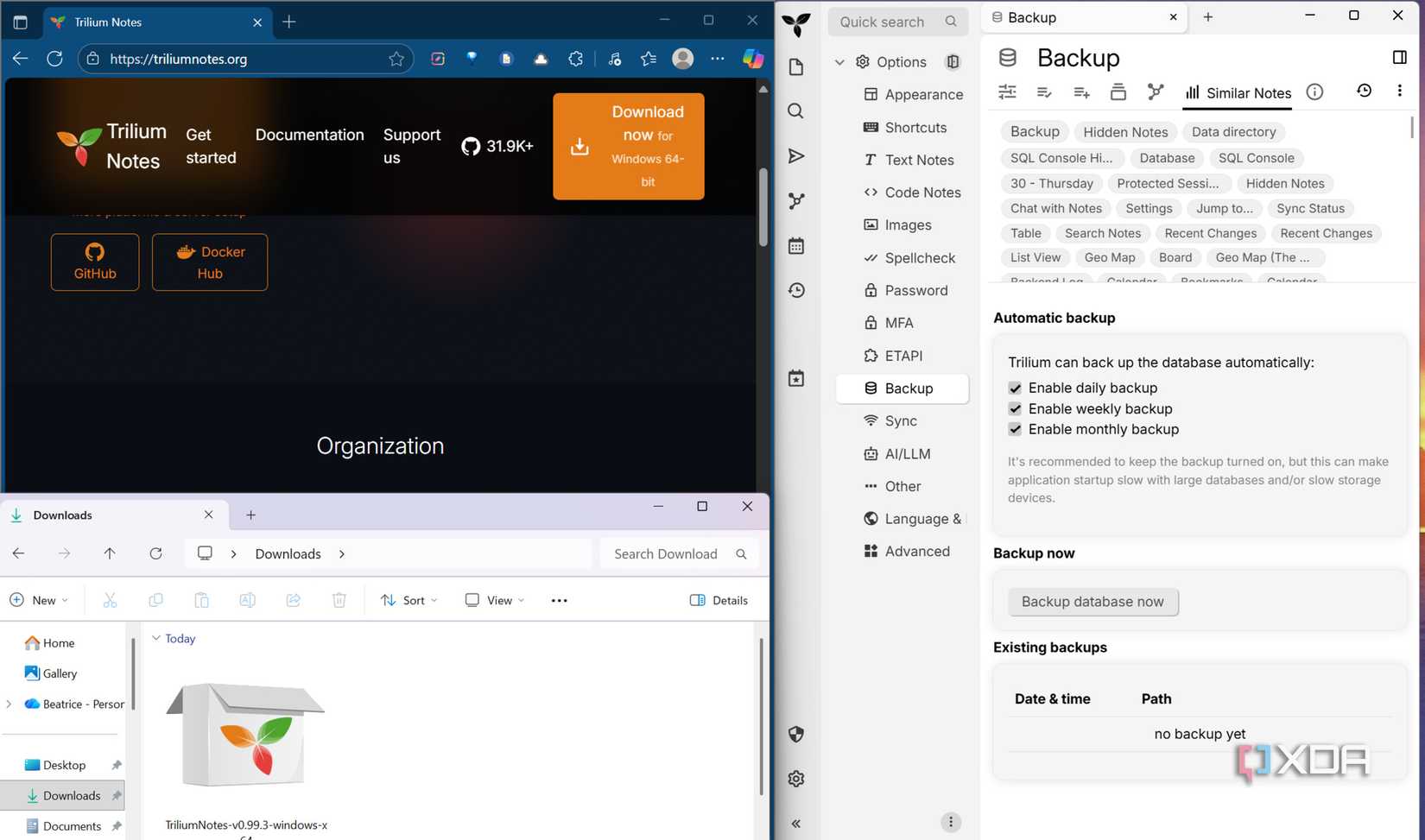 I finally replaced Notion with a self-hosted knowledge base built on Trilium Next