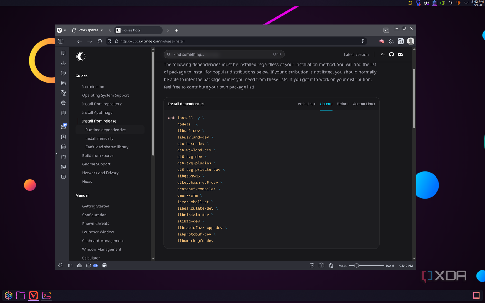 Vicinae is basically Raycast for Linux, and it's (almost) everything I wanted