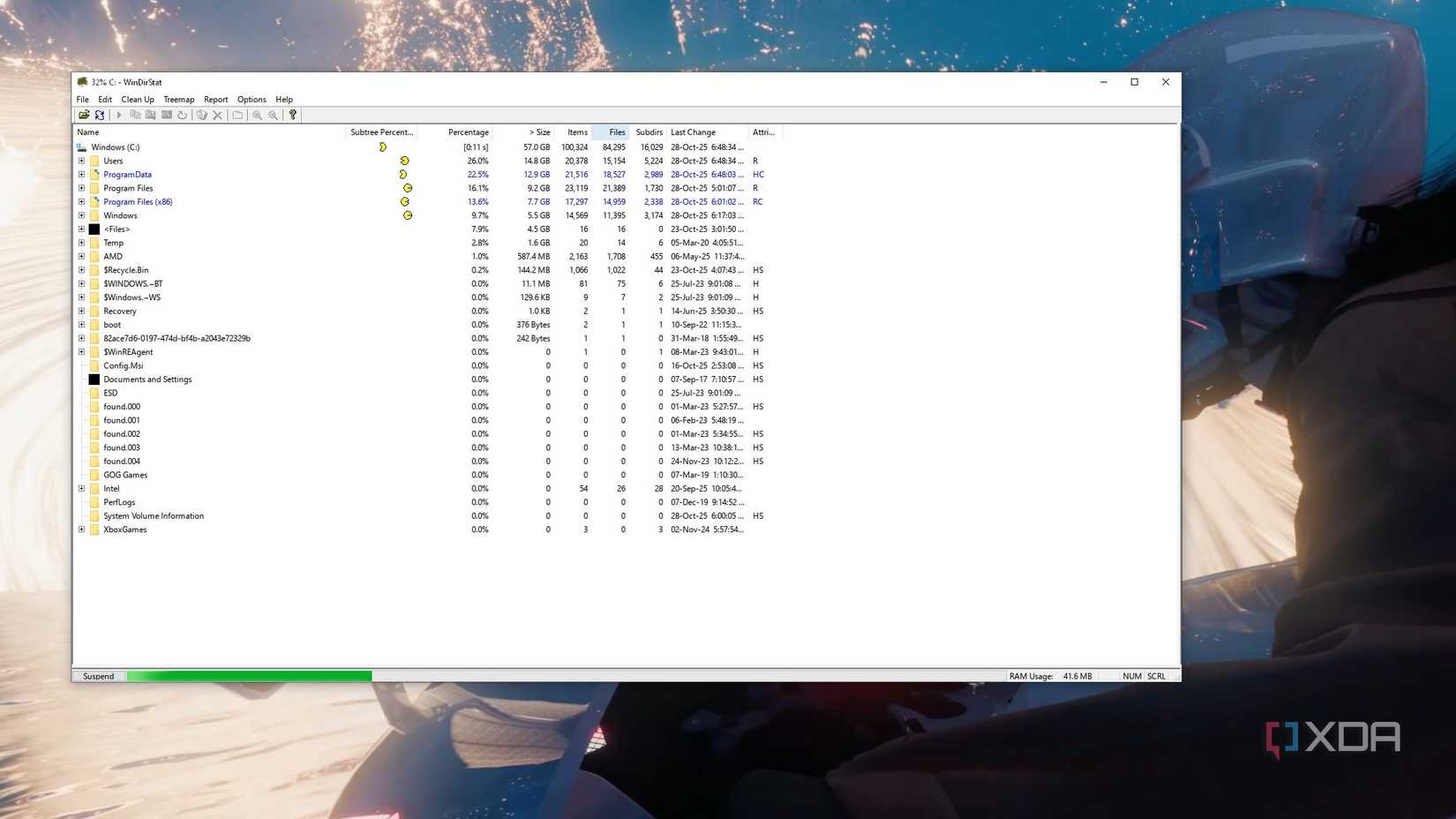 My SSD free space kept shrinking — this tiny program showed me why
