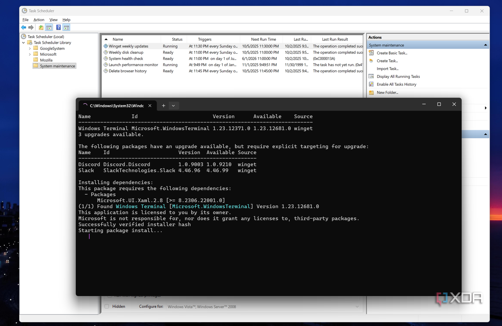 6 Task Scheduler and PowerShell automations I use that make Windows maintain itself