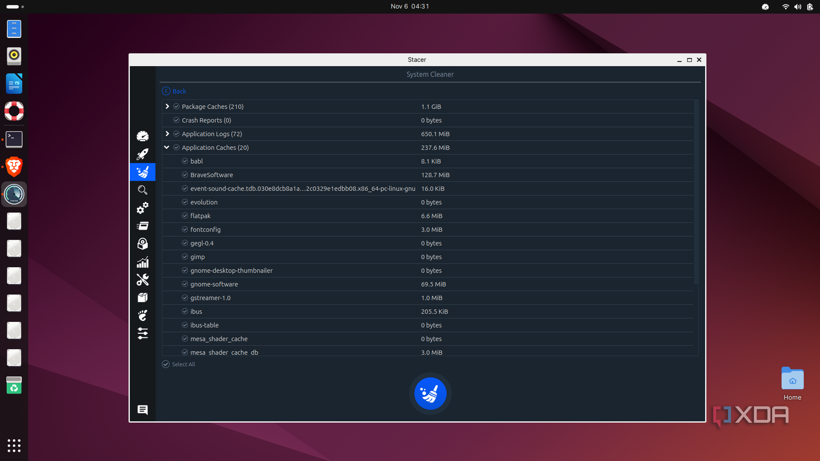 I used this app to optimize Ubuntu and make it run smoother