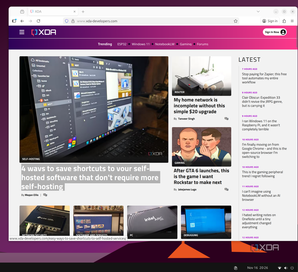 These 5 Gnome extensions instantly improved my Linux workflow