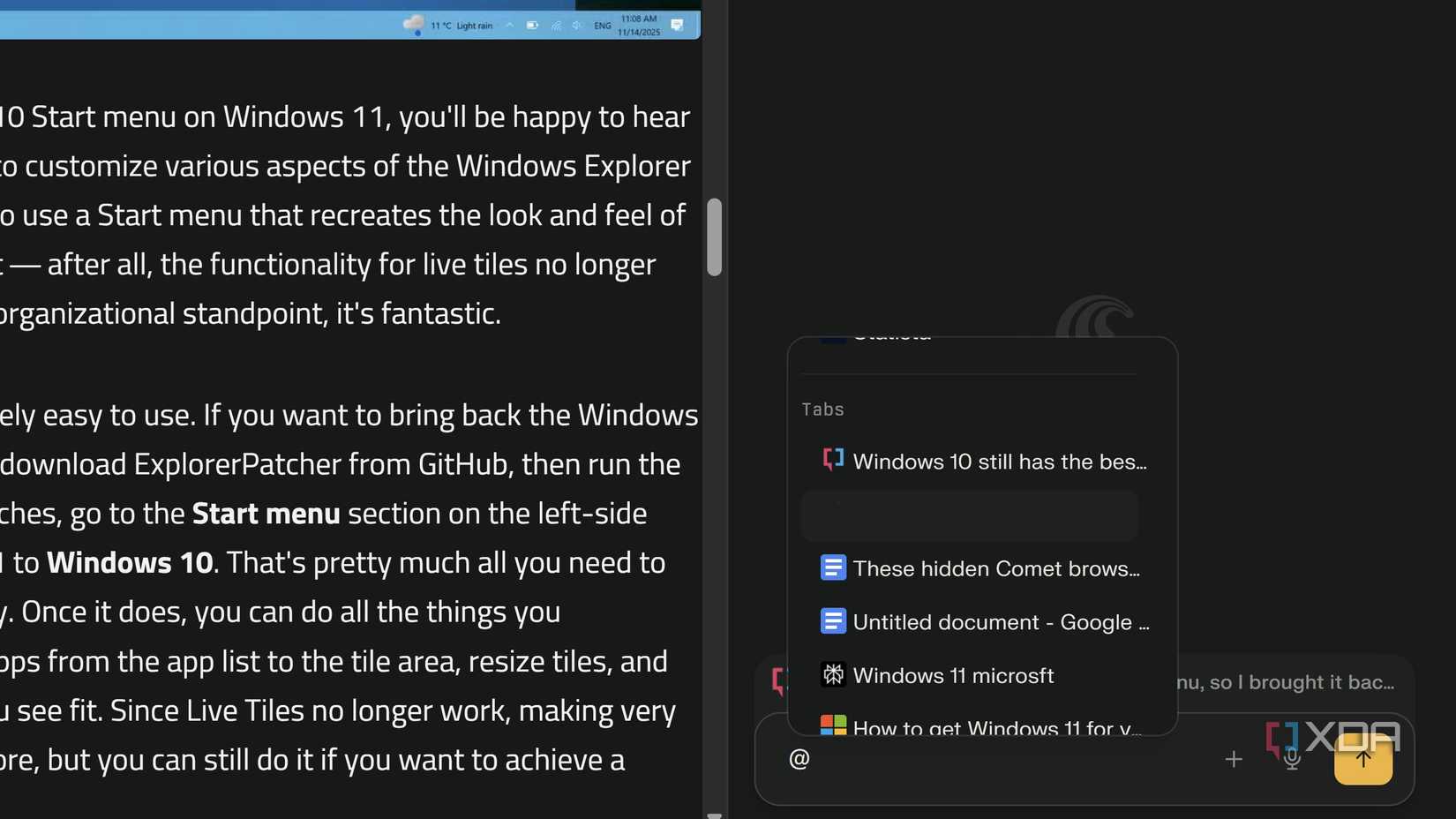 3 hidden Comet browser features that actually make it worth using