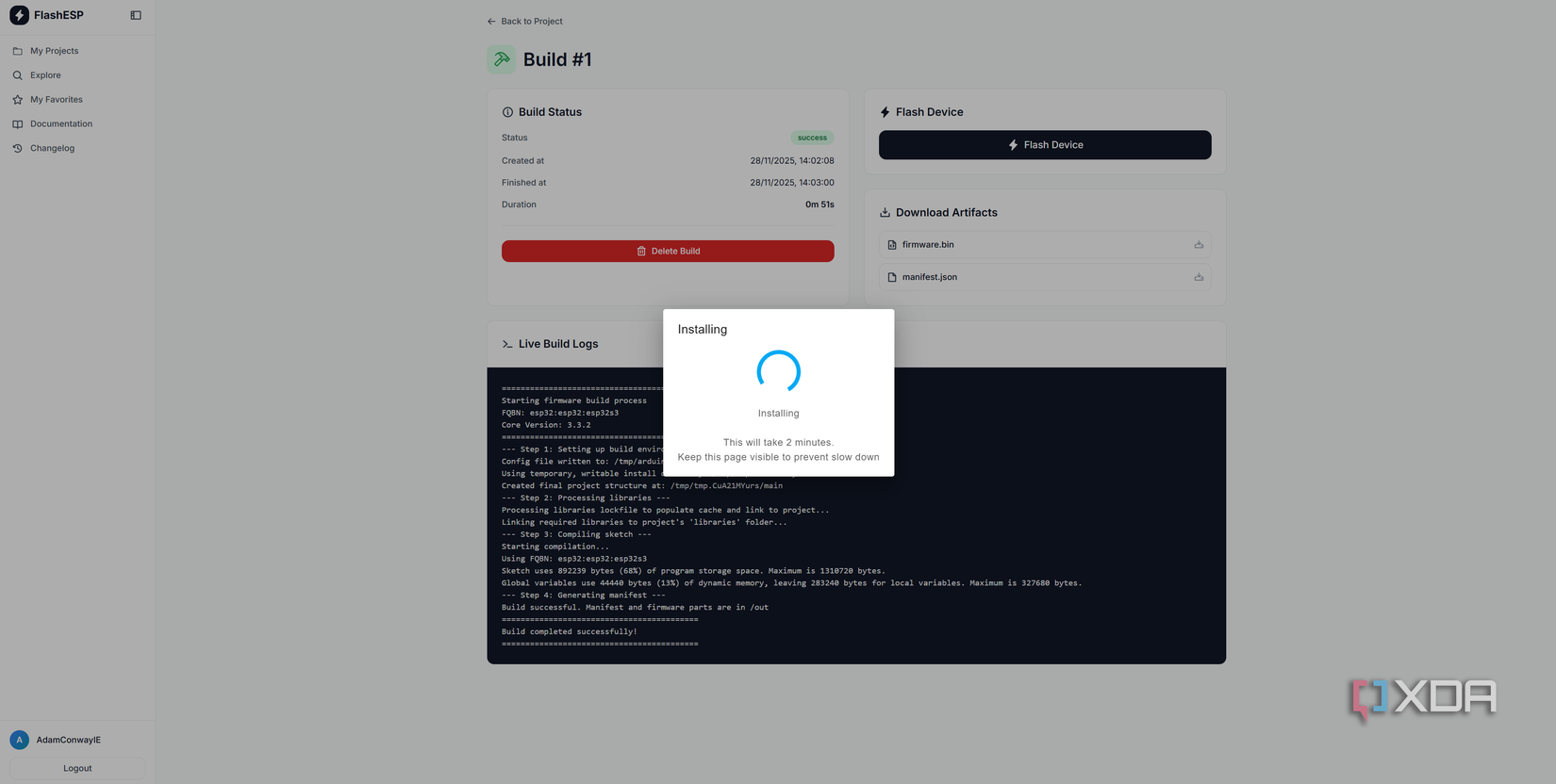 FlashESP puts the ESP32 Arduino IDE in your browser for free, no extra ...