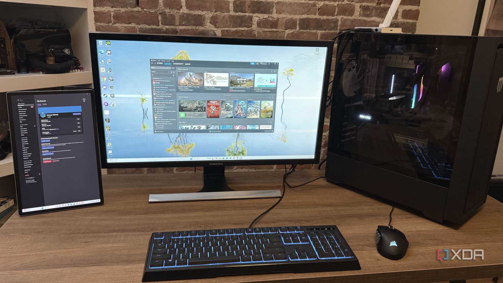 I replaced my tablet with a portable monitor as my gaming sidecar, and ...