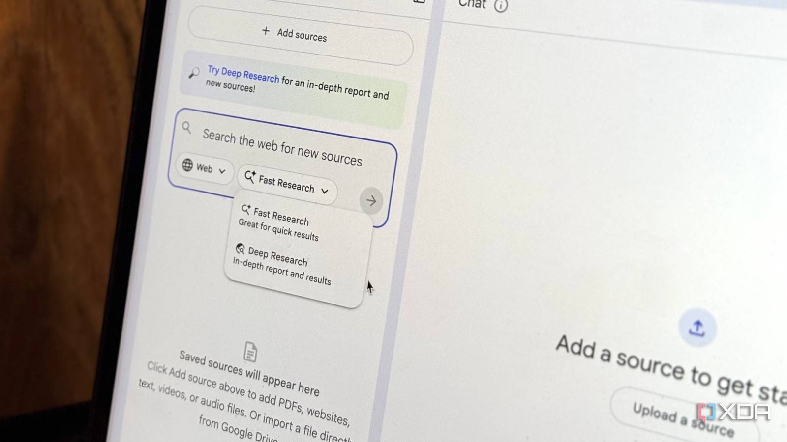 NotebookLM's new Deep Research feature disappointed me