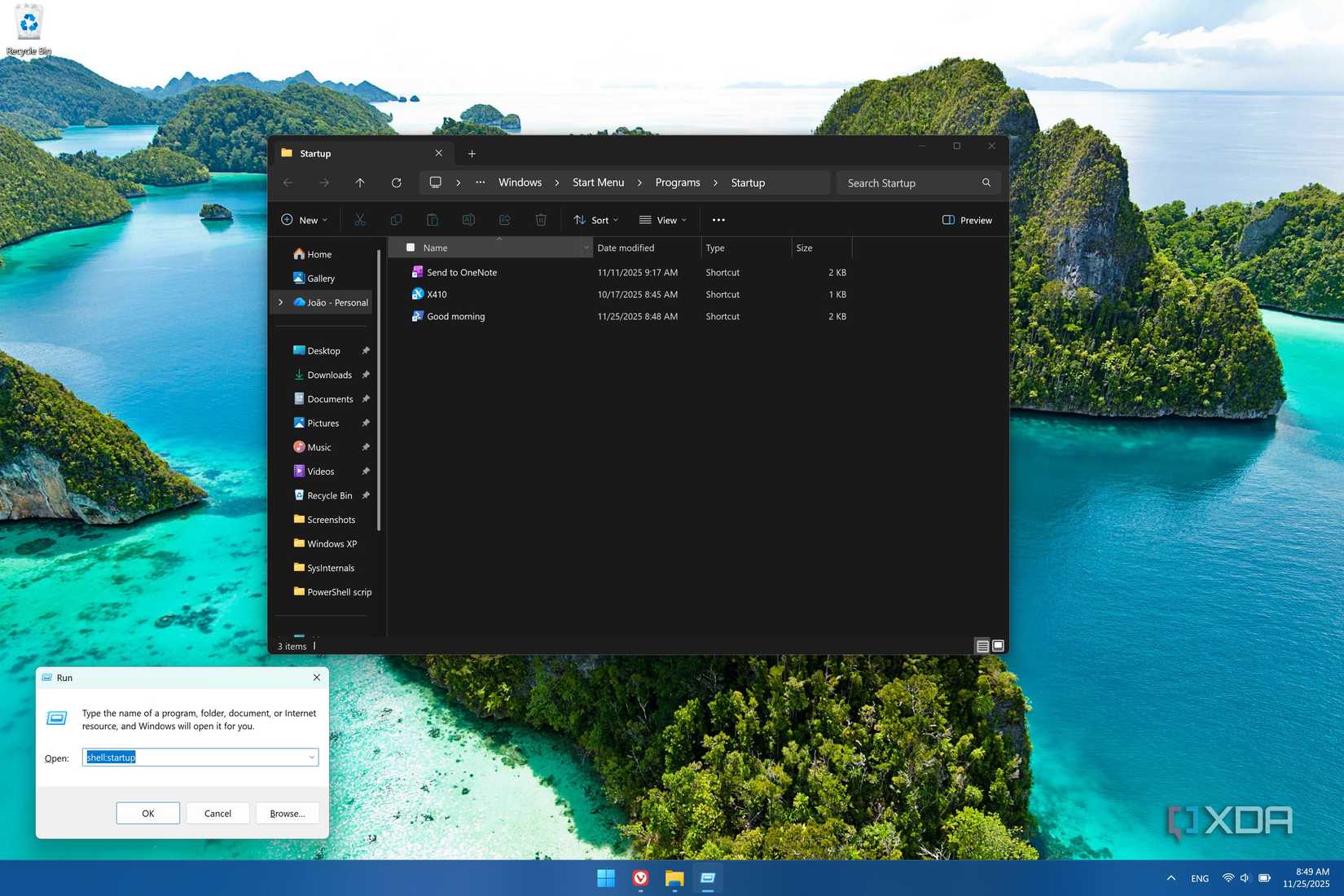 I automated my entire morning PC routine into a single shortcut