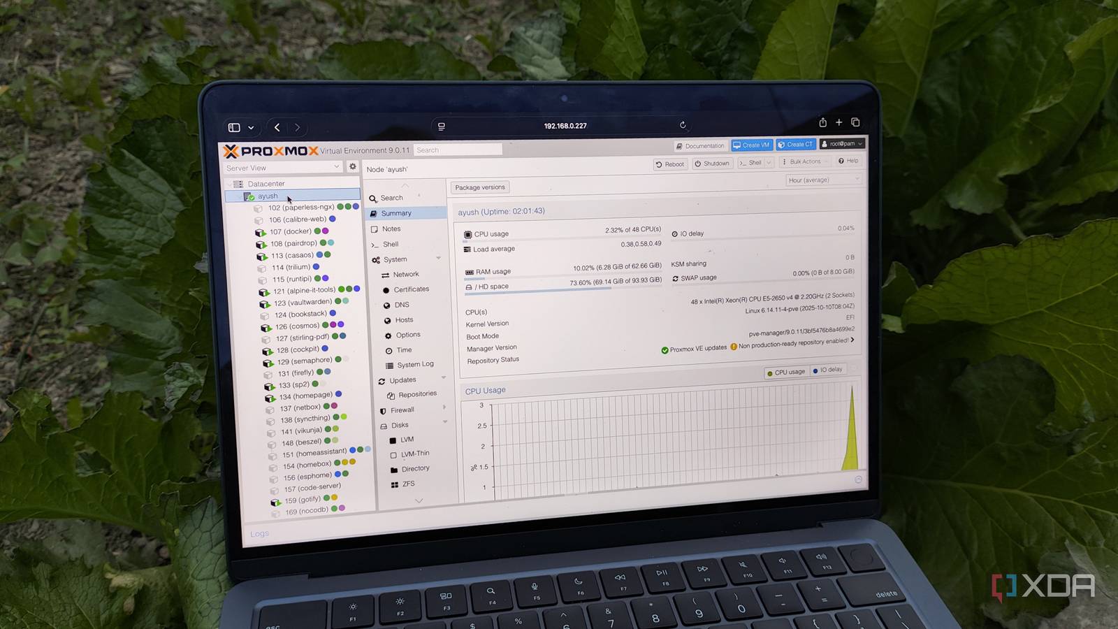 These 4 Proxmox mods made my PVE web UI so much better