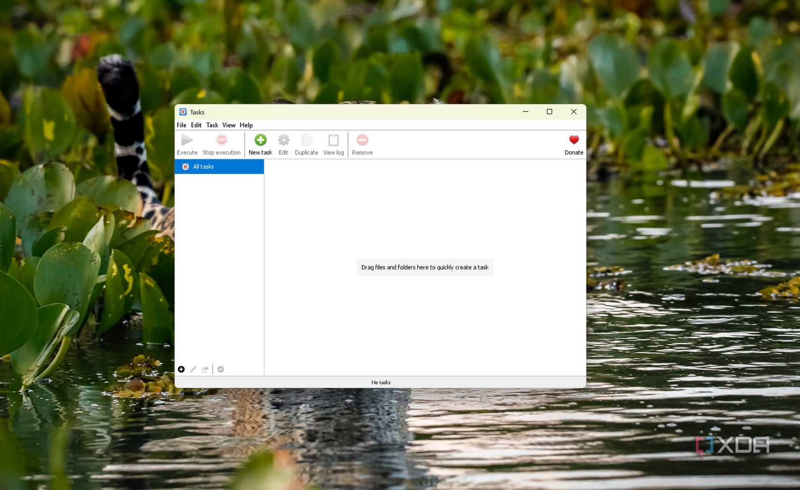 I use this open-source alternative instead of Windows Task Scheduler