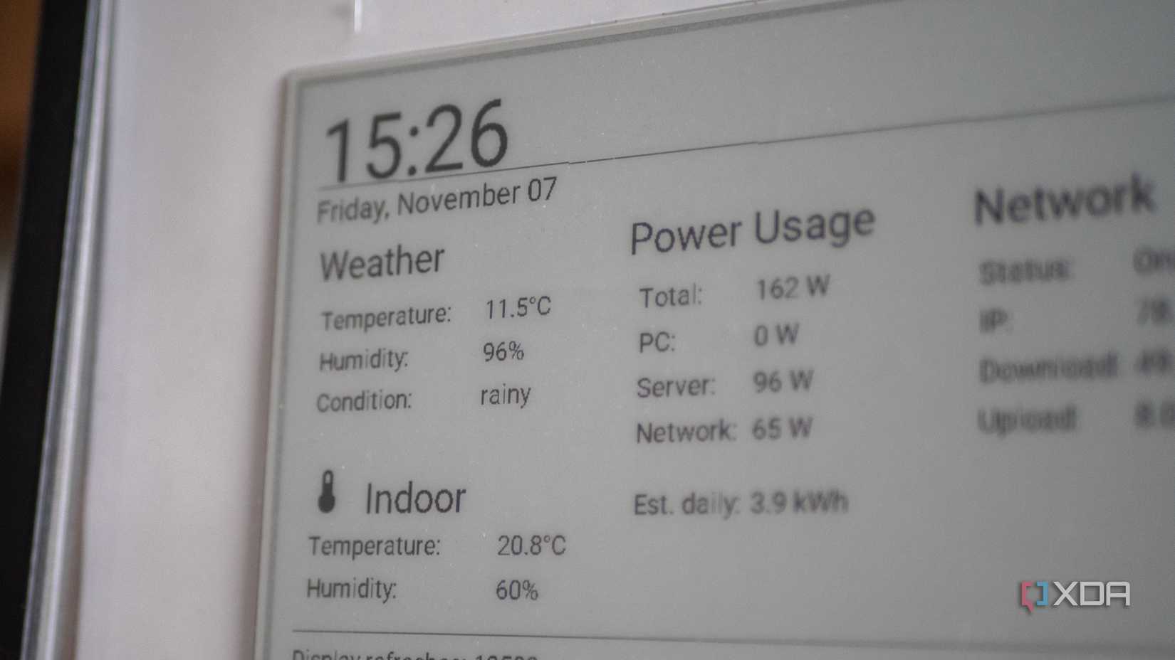 I turned a photo frame and an ESP32 into the perfect smart home display