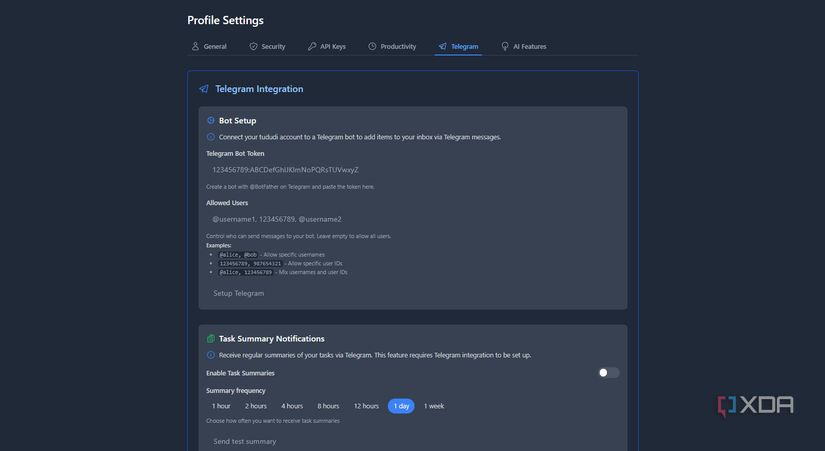 The latest update for Tududi makes organizing my projects so much easier