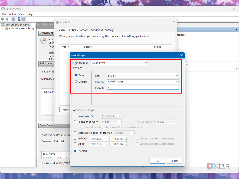 Custom Windows Event Viewer log notifications upped my debugging game