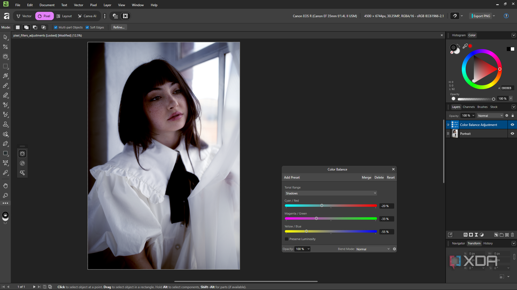 Affinity made it easy for me to finally leave GIMP