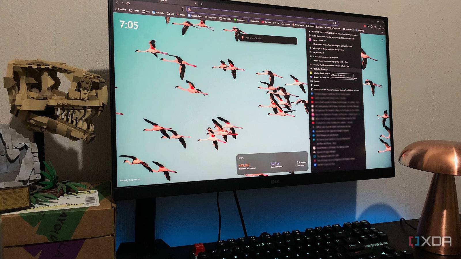 I started organizing my Brave bookmarks with NotebookLM