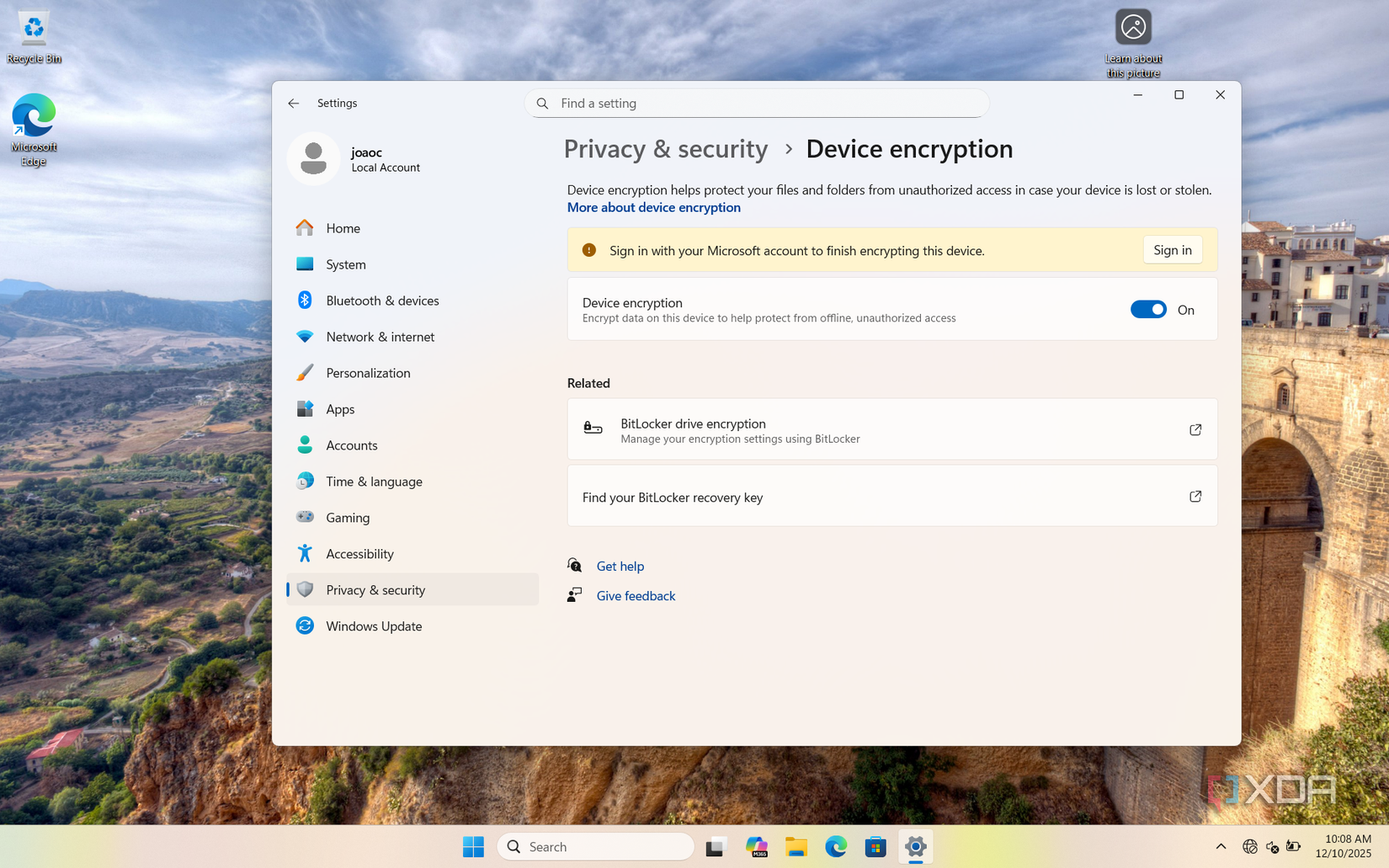 I tried living without a Microsoft account on Windows, and you really ...