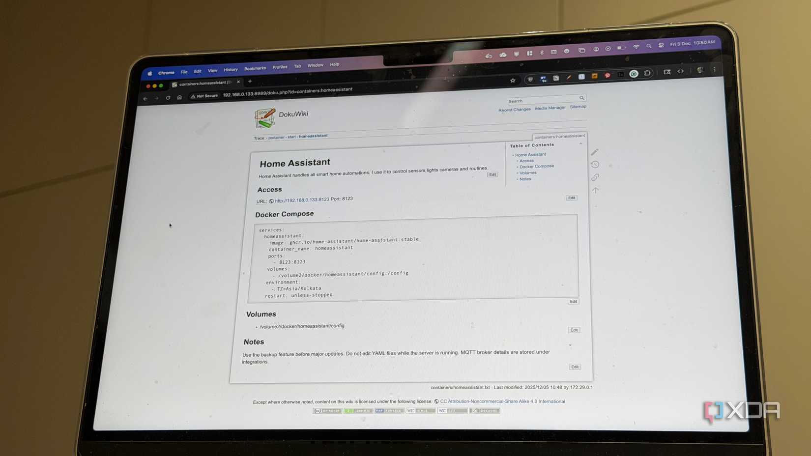 I ditched my paid wiki for DokuWiki in a Docker container, and my ...