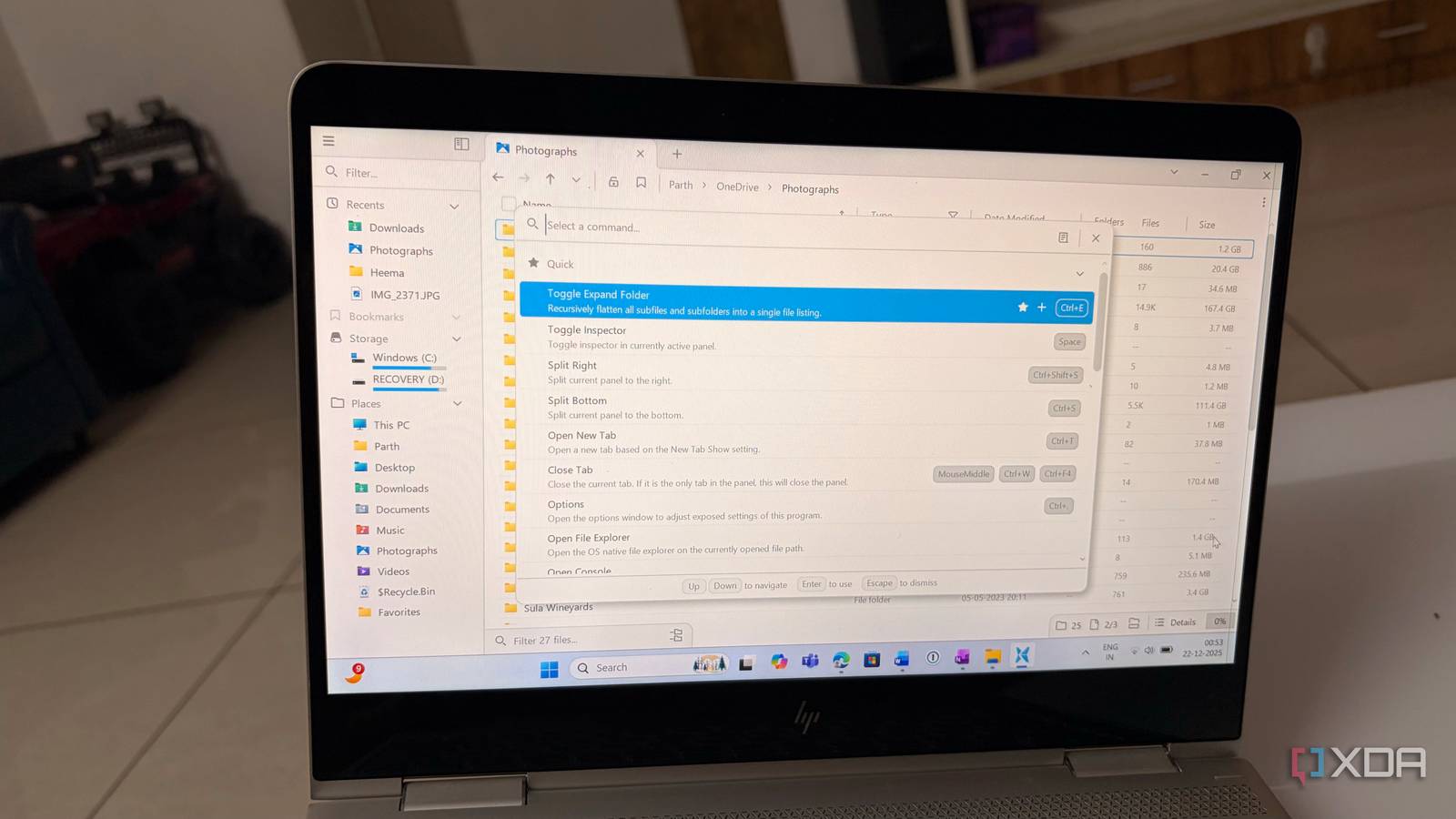 The Windows File Explorer was slowing me down, so I replaced it with this