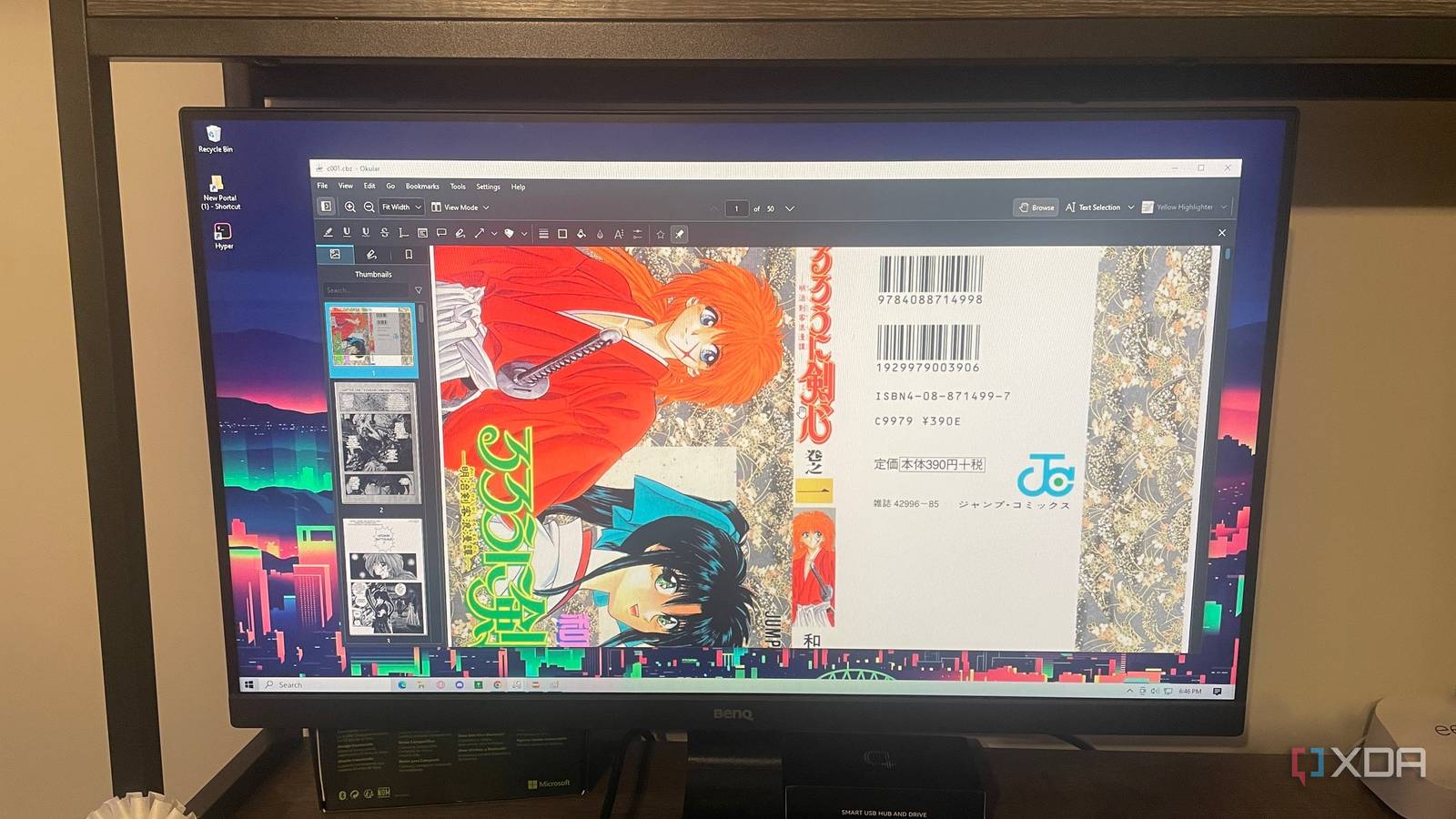 I tried multiple PDF readers, and then I found Okular