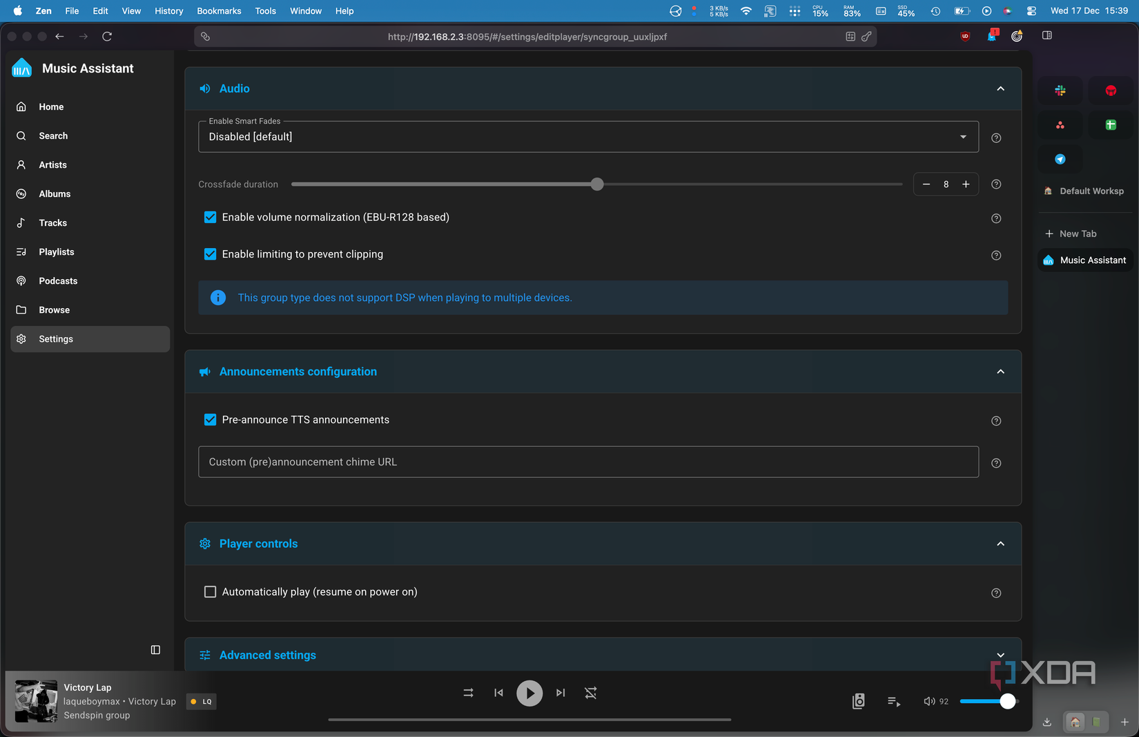 Sendspin is ESPHome's answer to Sonos-style multi-room audio